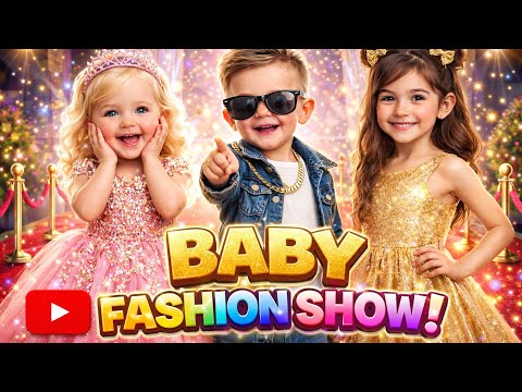 Tiny Model, Big Attitude 😍🔥 | Baby Fashion Show 2026 | #ViralVideo