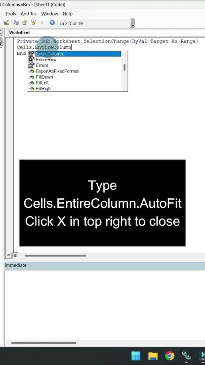 How to Auto Expand Columns in Microsoft Excel - YouTube