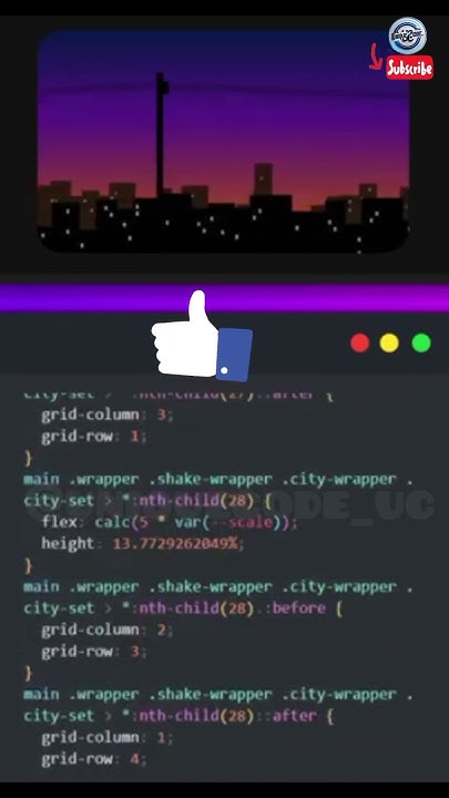 Create an animated railroad trip scene with a beautiful sunset using HTML and CSS #frontendweb ...