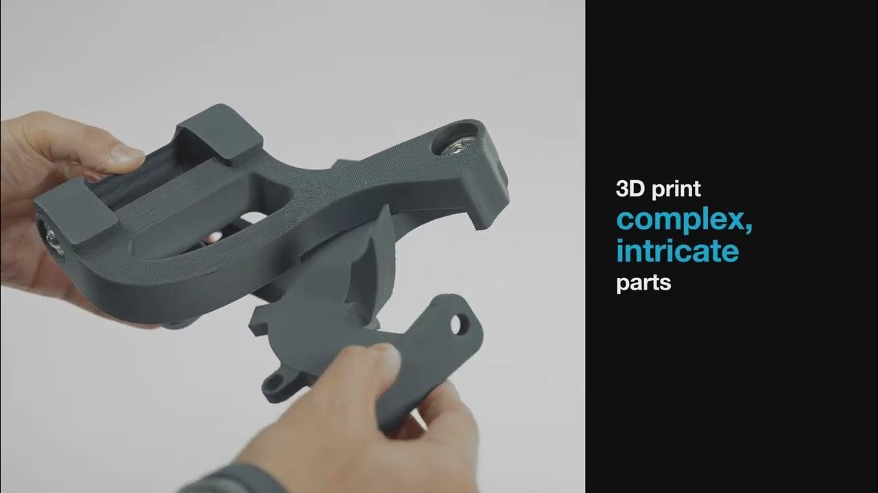 Stratasys Soluble Support FDM Nylon CF10 Material - YouTube