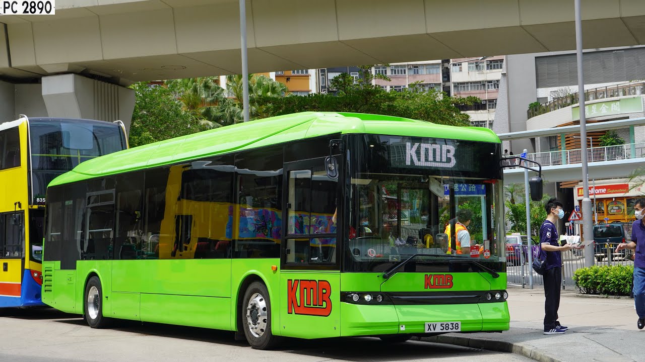 (港島踩場🔋)🇭🇰 九巴 KMB L- 比亞迪B12A電動巴士 BEB1 XV5838 @ 筲箕灣 Shau Kei Wan ...