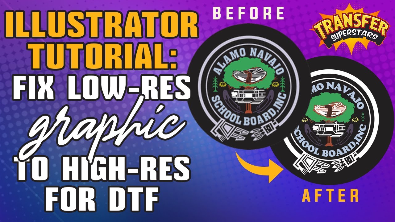 The Ultimate Illustrator Tutorial: Transform Low-Res Graphics to High ...