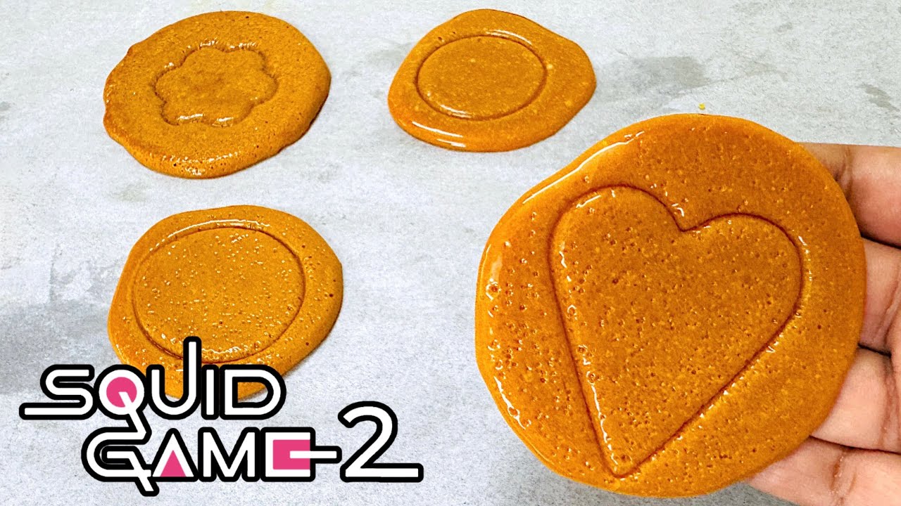 Resepi Dalgona Candy Viral / Squid Game Season 2 Dalgona Candy Cookie ...