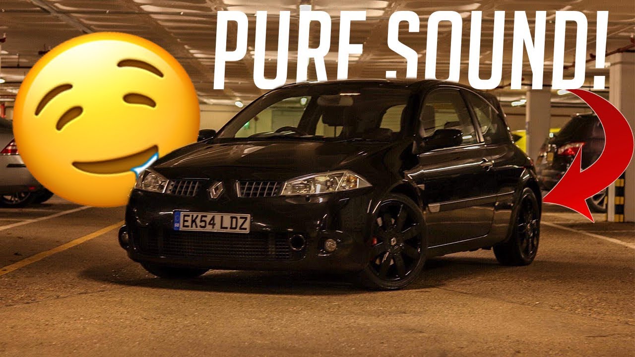 MODIFIED Renault Megane 225 EXHAUST And WASTEGATE Sounds! - YouTube