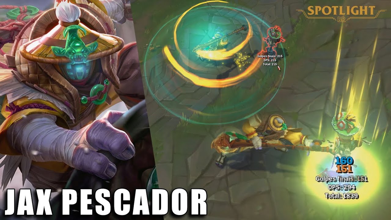 Jax Pescador REWORK 2023 Skin Spotlight PREVIA - YouTube