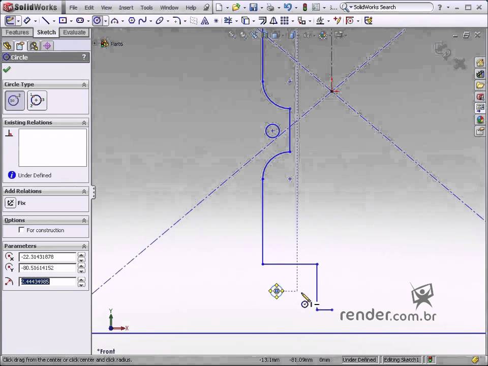 Aula 3 - Curso Grátis SolidWorks 2009 - YouTube