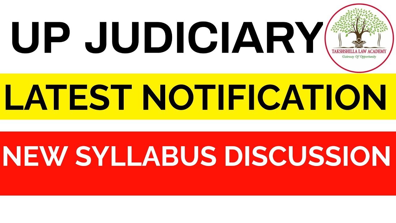 up judiciary new syllabus # UP Judiciary # UP PCS J # UP PCS J 2022 ...
