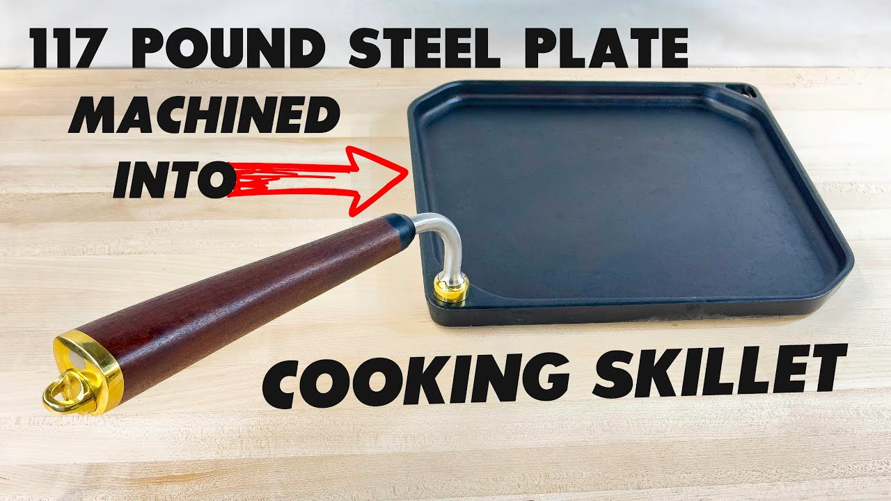 Machining a Steel Pan with Secret Compartment - YouTube