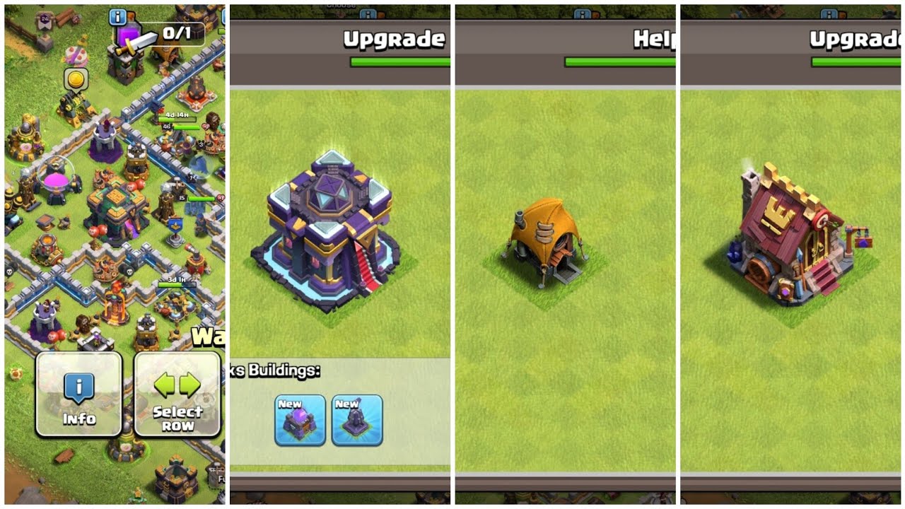 Clash of clans New Town hall 17 New Building explained #clashofclans ...