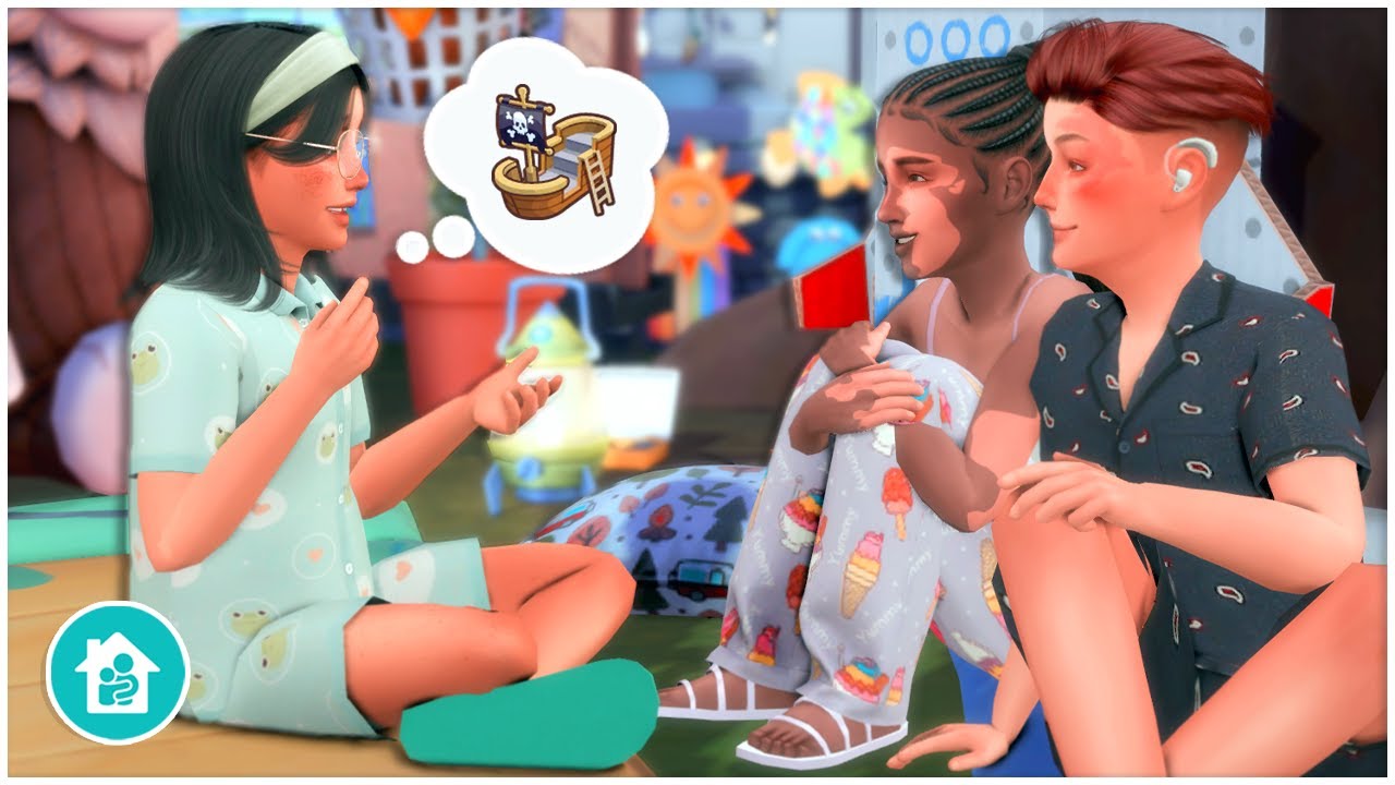 Perfect Slumber Party 🎉 | Growing Together #9 | The Sims 4 - YouTube