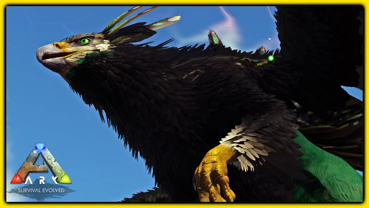 Taming the Beautiful Shimmer Griffin! - Ark - Caballus Map - Ep 31 ...