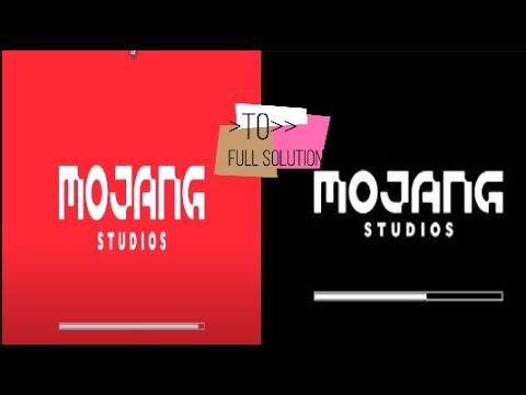 How To Change Mojang Studios Loading Screen To Monochrome ( red to ...