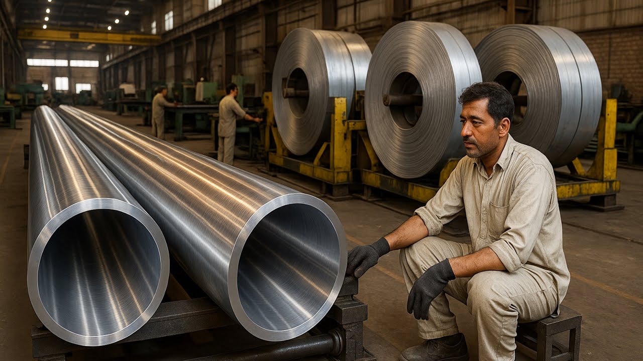 “Inside the Steel Pipe Factory ” - YouTube