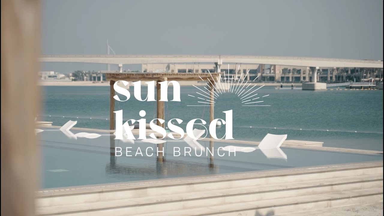 Sunkissed Sunday Beach Brunch | WHITE Beach | Atlantis, The Palm - YouTube
