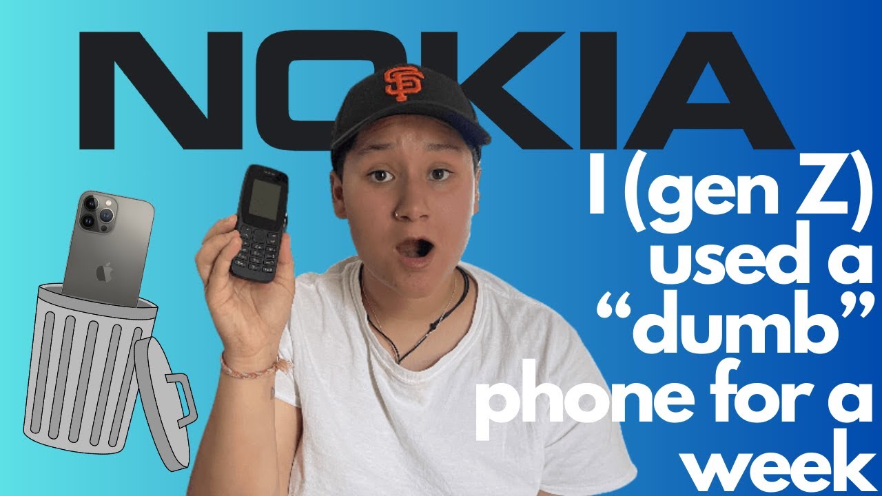 I (gen Z) used a "dumb" phone for a week! [The Digital Detox Experiment ...