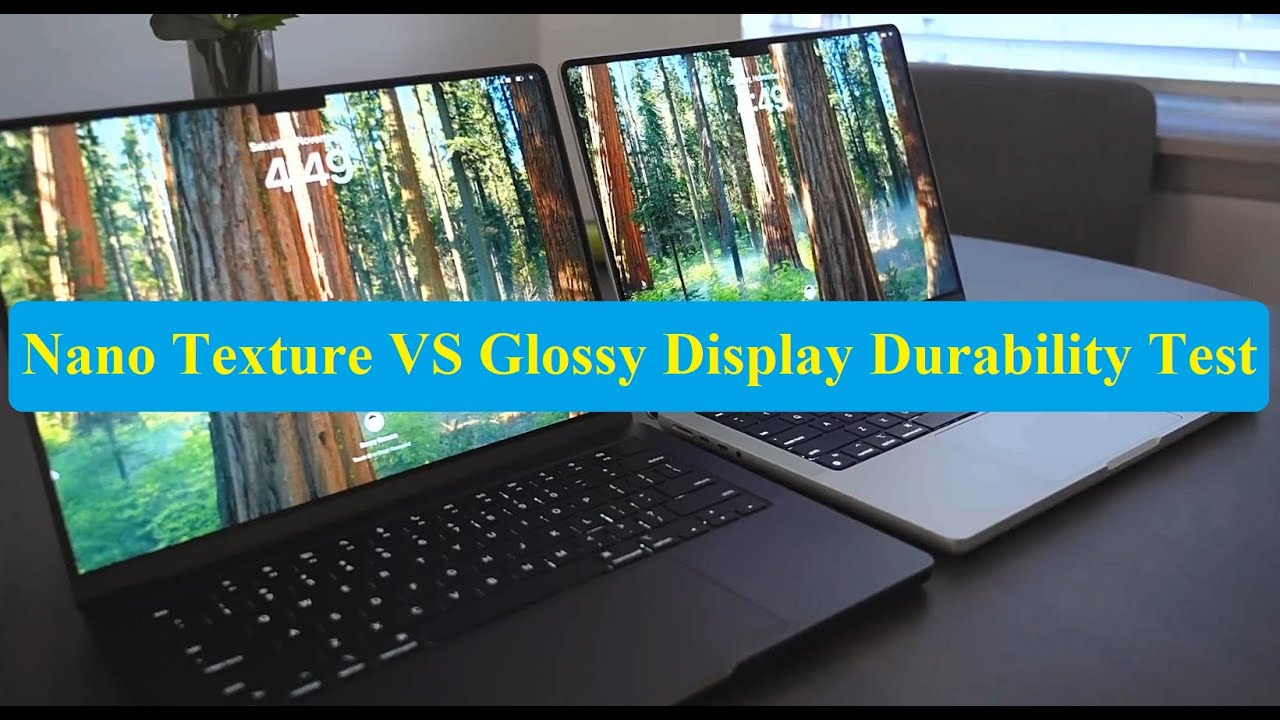 Nano Texture VS Glossy Display Durability Test - Apple M4 Macbook Pro ...