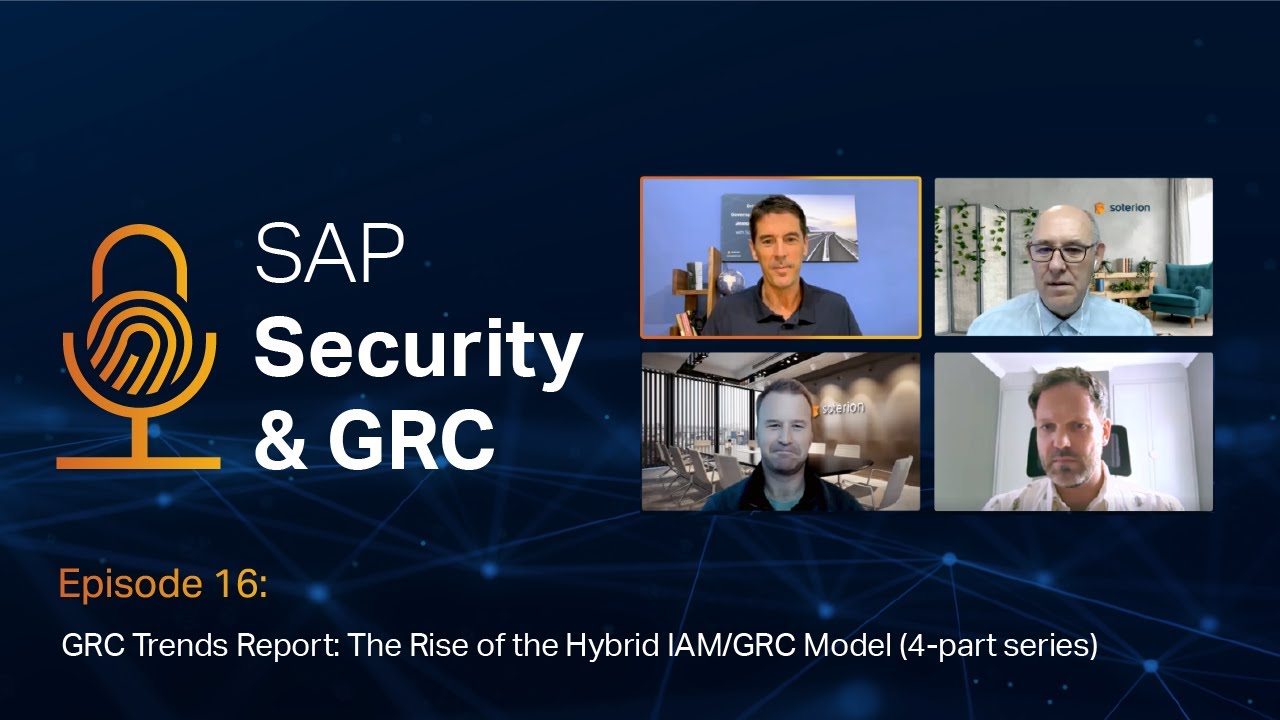 SAP Security & GRC Podcast (E16) - GRC Trends Report: The Rise of the ...