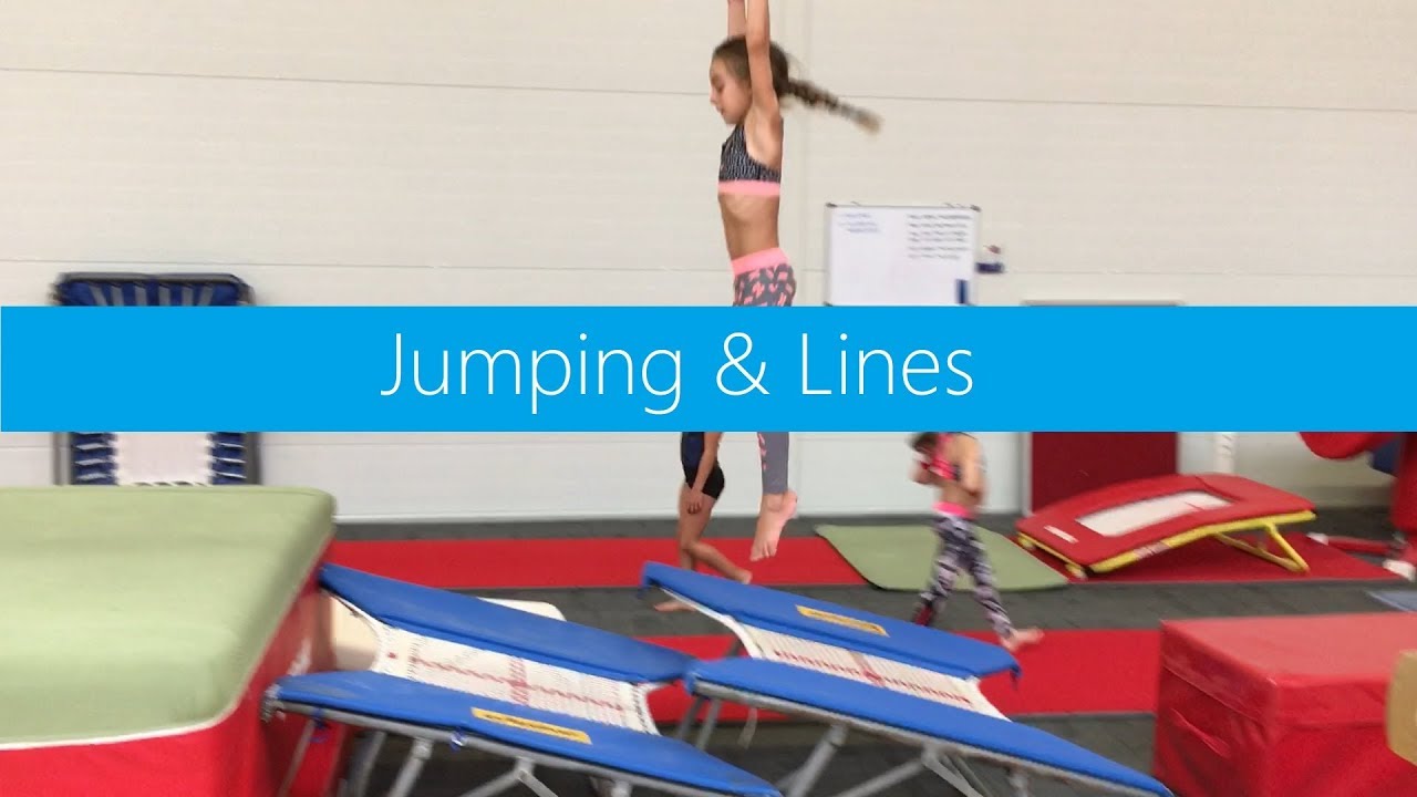 Jumping & lines » Trampolines & Fun! - YouTube