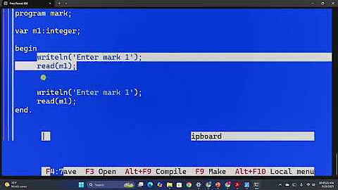 pascal programming - YouTube