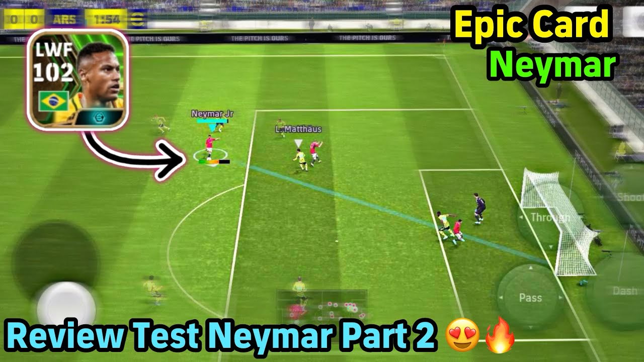 The Best LWF in Efootball? Neymar - Epic Card 😱🔥 - YouTube