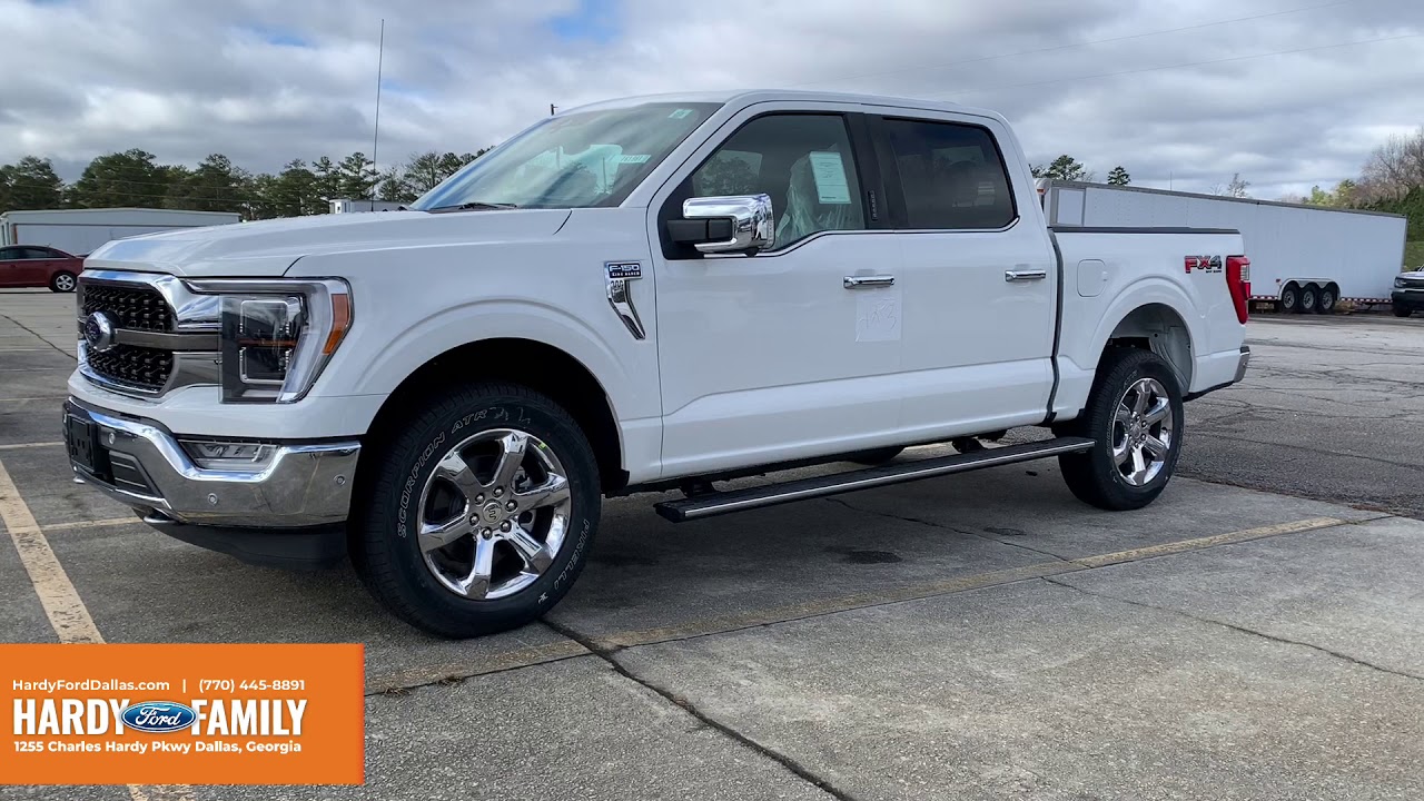 2021 Ford F-150 King Ranch in Star White! - YouTube