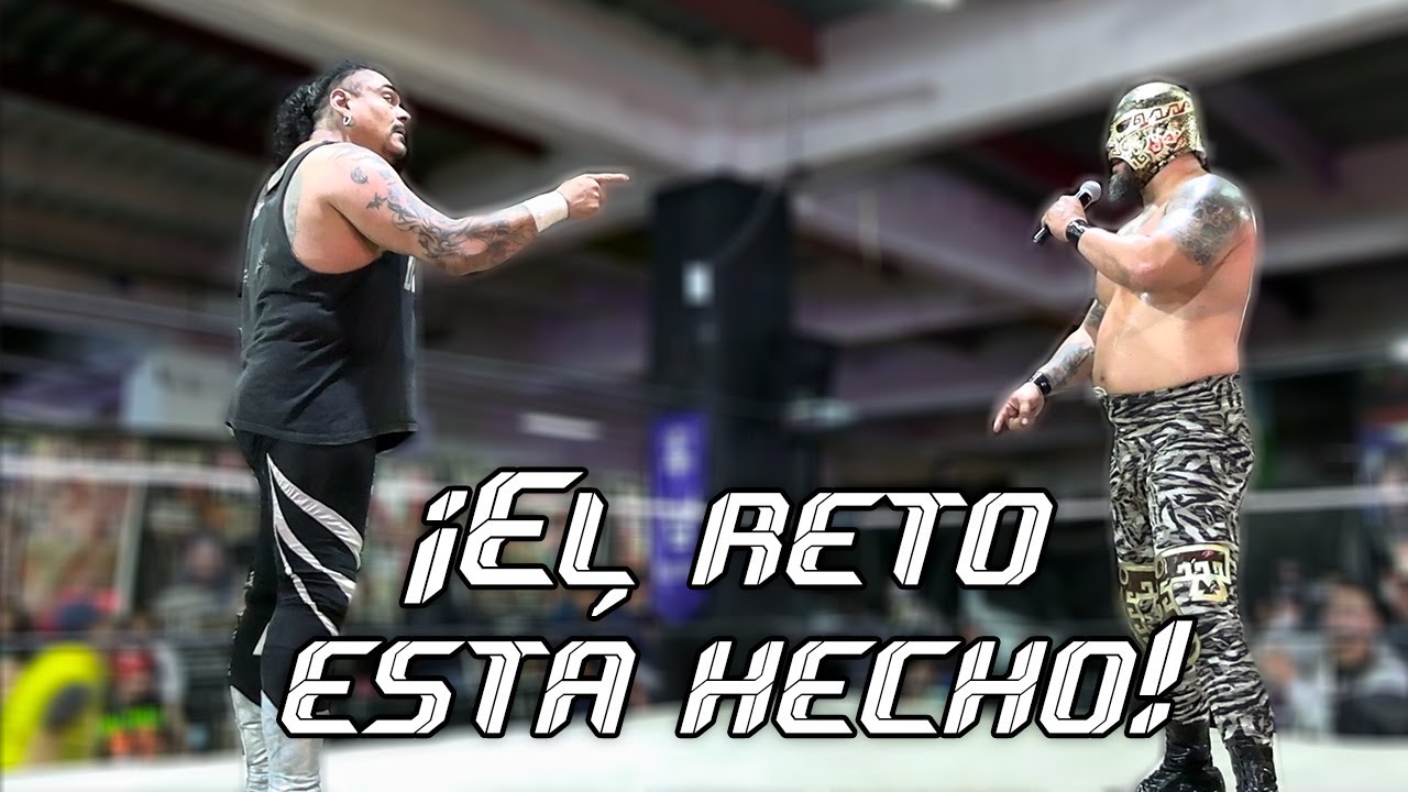 Lizmark Jr y Canek Jr firman lucha de máscara vs cabellera - YouTube