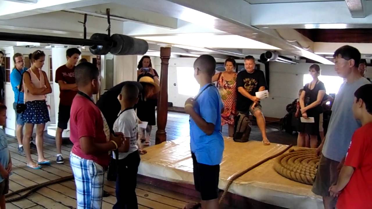 U.S.S Constellation Gun Tour - YouTube