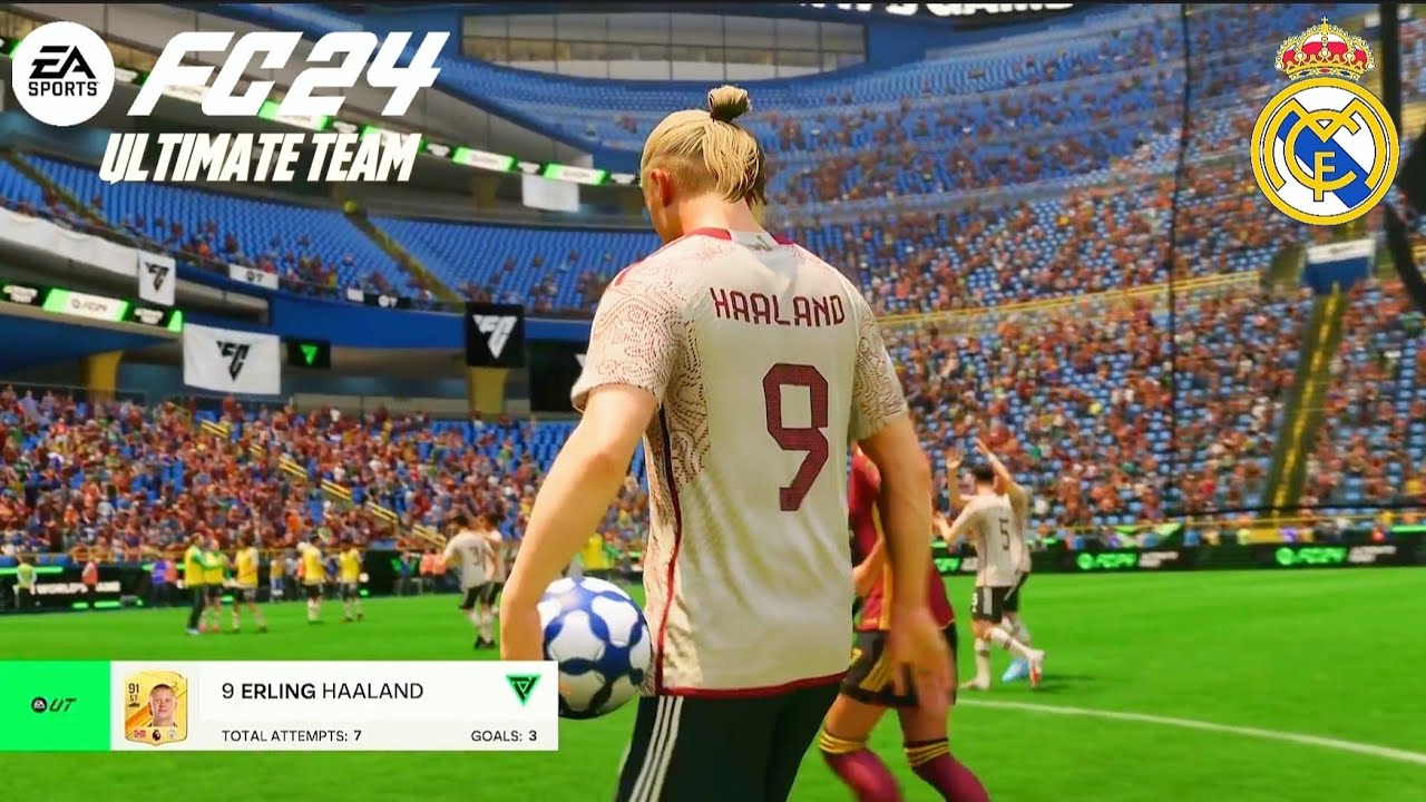 Fc 24 Ultimate Team Haaland, UT Squad Battle, Erling Haaland Hattrick ...