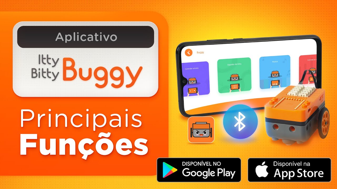 90 segundos para conhecer as funções do kit de robótica Itty Bitty ...