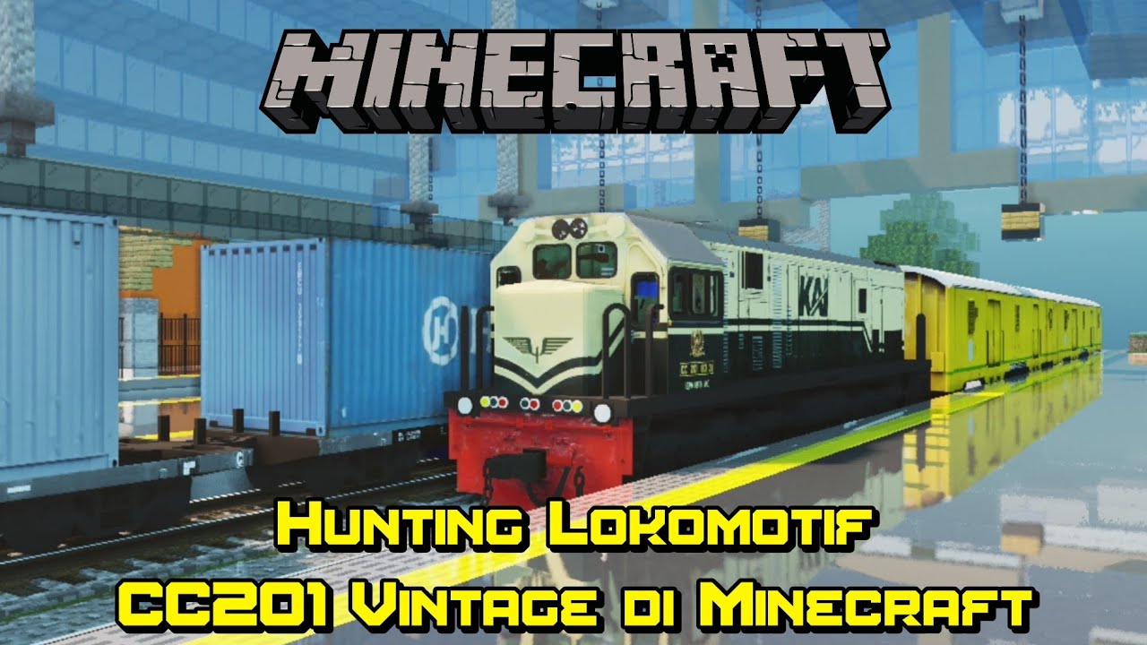 Hunting Lokomotif CC201 Vintage di Stasiun Purwosari Minecraft. Link ...