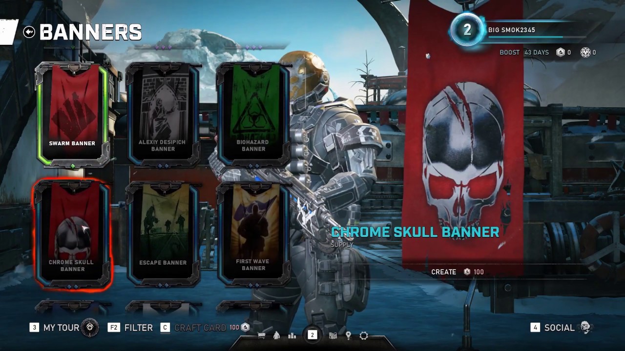 GEARS 5 CUSTOMIZATION– Every Banner Available at Launch! - YouTube