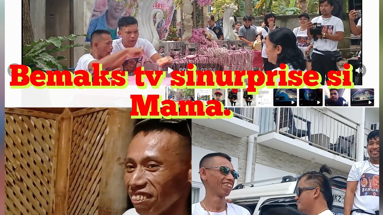 Supresa ng Bemaks tv sa Birthday ni Mama Part 1. First time ginawa ng ...