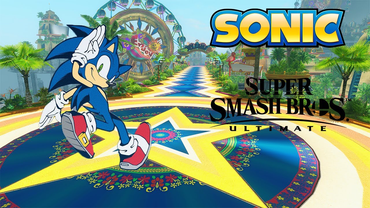 Super Smash Bros Ultimate SONIC MONTAGE 2 - YouTube