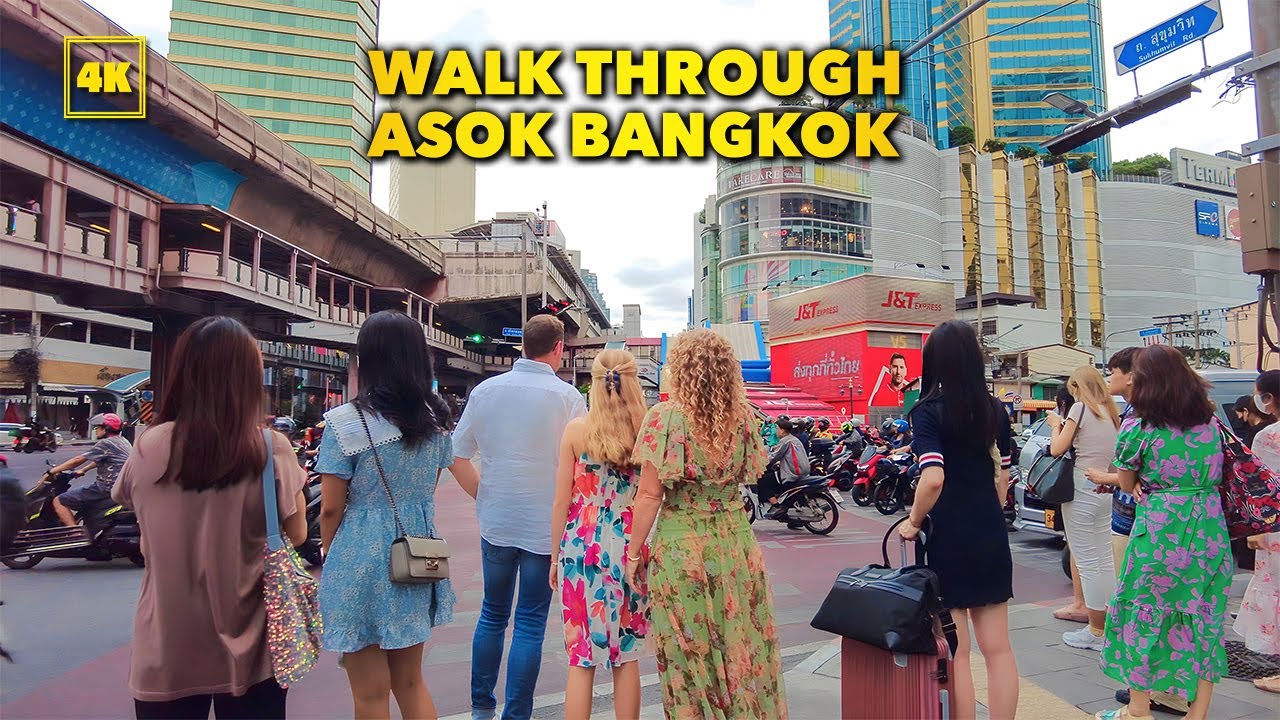 WALK THROUGH ASOK BANGKOK - YouTube