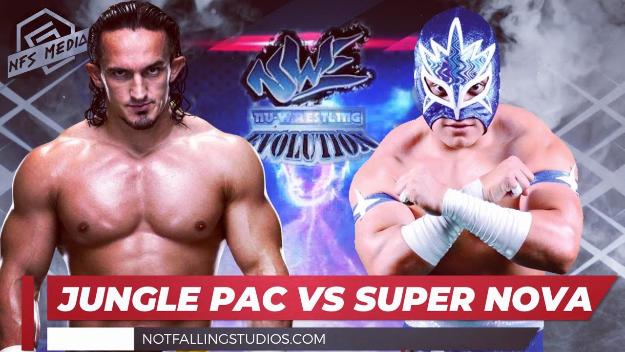 Jungle Pac VS Super Nova #pac #wrestling #nwe #nfsmedia - YouTube