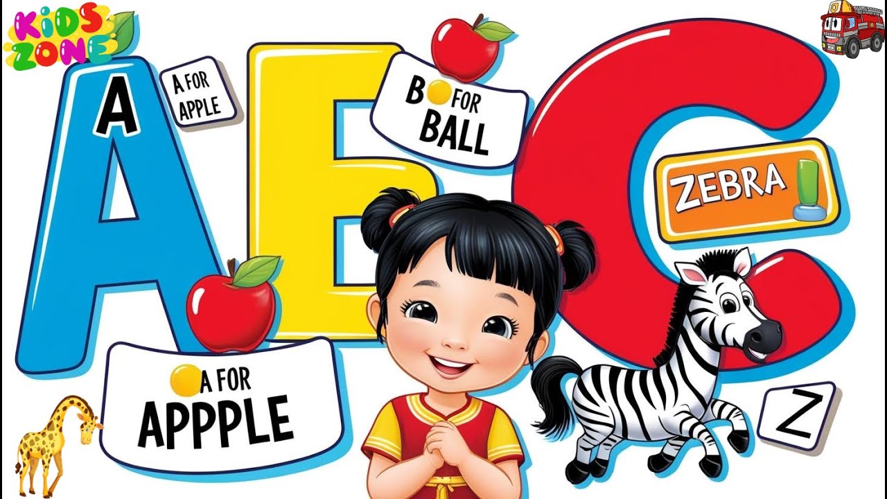 A is for Apple, Z is for Zebra! The Most Fun ABC Phonics Song - YouTube