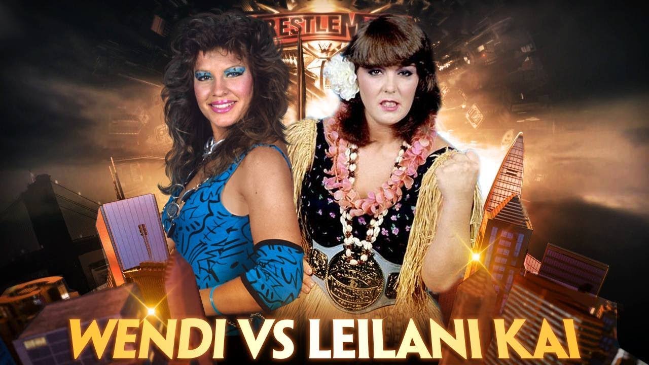 Wendi Richter Vs Lelani Kai: WrestleMania #WrestleMania #WWE2K19 #WM ...
