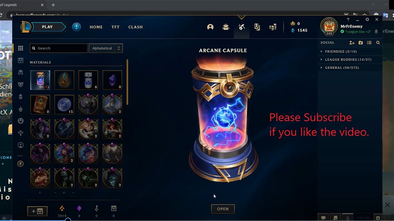 Arcane Capsule Opening, Riot X Arcane Premiere Netflix and Twitch drops ...