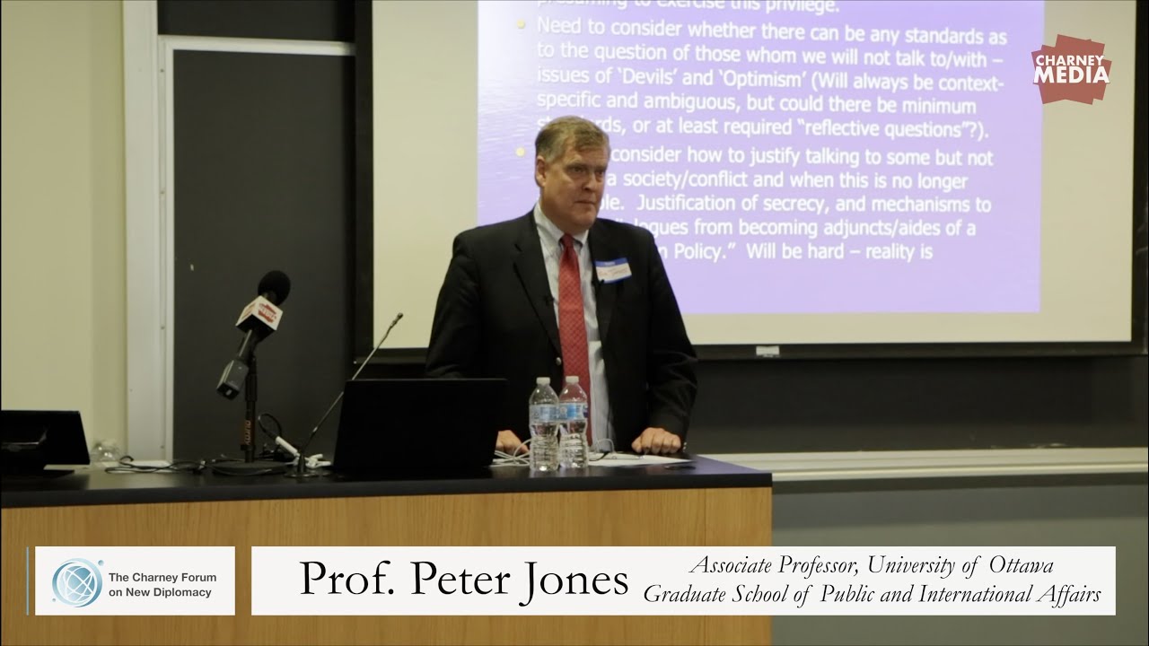 Prof. Peter Jones | The Rise of New Diplomacy - YouTube