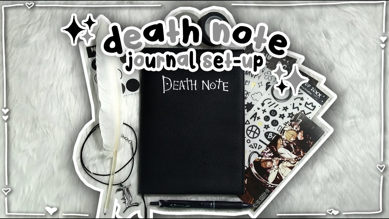 Death Journal??? | Death Note Notebook ♡ - YouTube