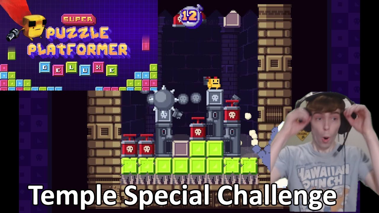 Temple Special Challenge - Super Puzzle Platformer Deluxe - YouTube