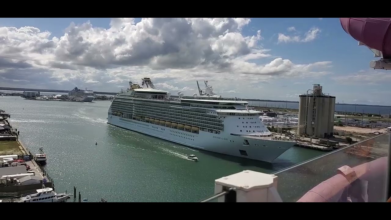 RCCL Mariner of the Seas leaving Port Canaveral 6-5-22 - YouTube