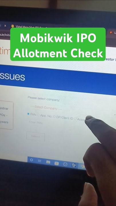 Mobikwik ipo allotment status | Mobikwik ipo allotment date | Mobikwik ipo gmp today | Mobikwik ...