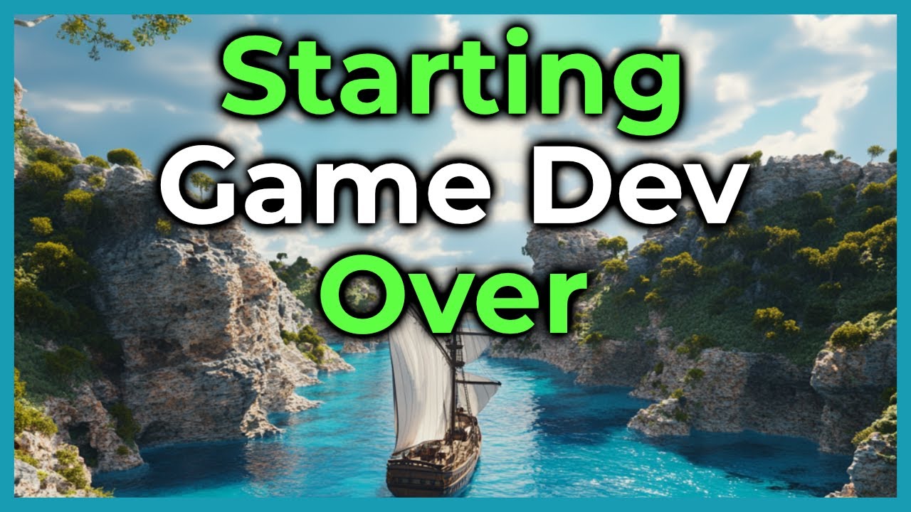 What would I do if I started game dev over - YouTube