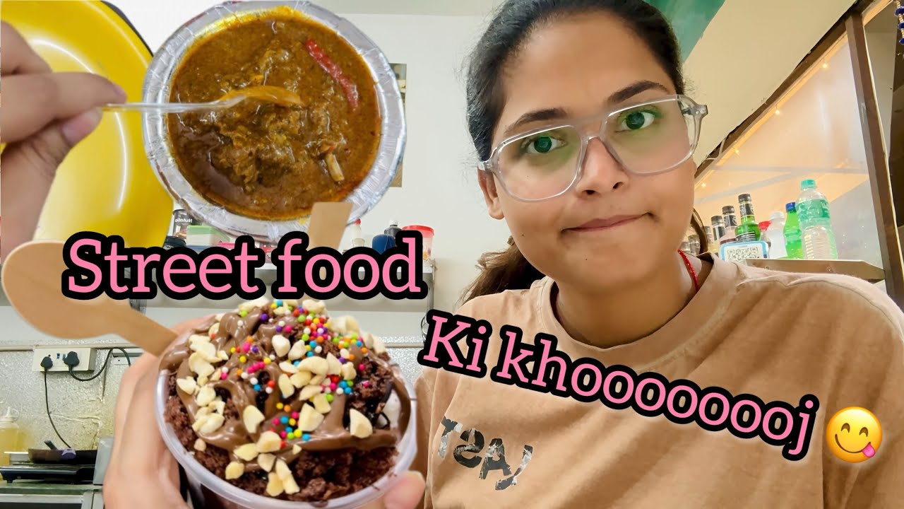 Exploring Street Side Food in Delhi 🍱 | Tanishq Singh - YouTube