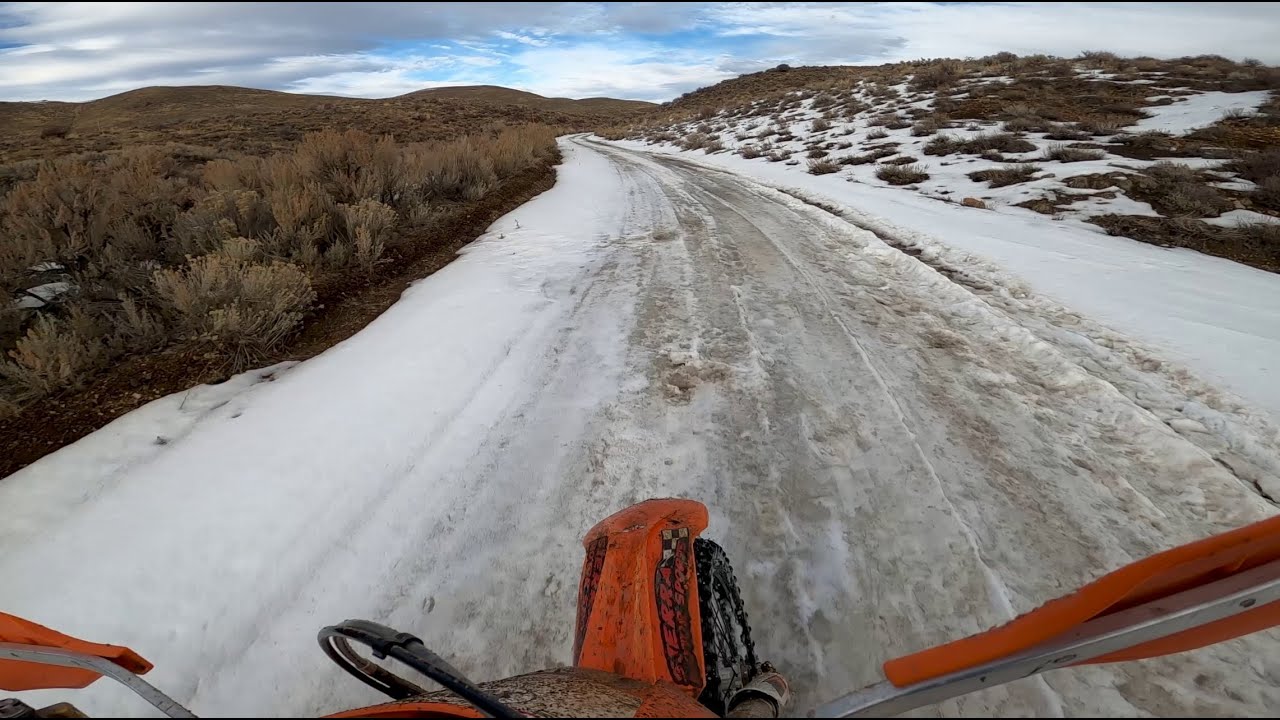 I finally installed Grip Studs in my front tire, first ride ~ GoPro ...