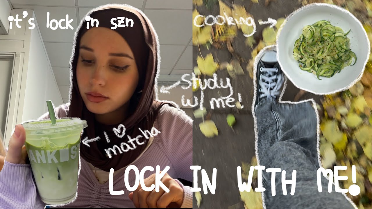 LOCK IN WITH ME VLOG || study, journaling, productivity vlog! - YouTube