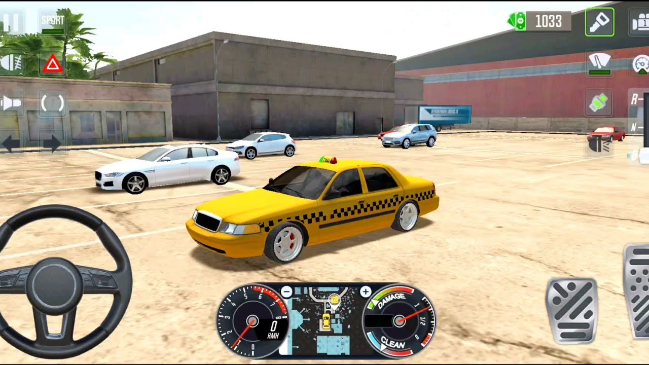 City taxi 🚖 Sim Evolution game car parking game car taxi job game ...