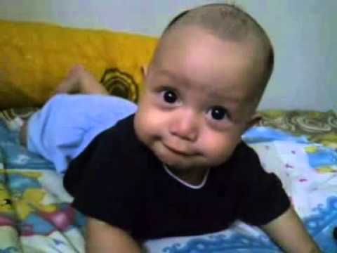 Baby.. Hamzah is funniest baby :)) - YouTube