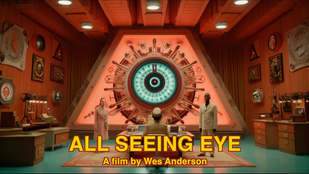 Wes Anderson's "All Seeing Eye" promo - YouTube